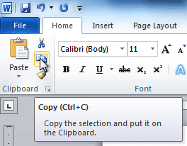 Editing of document-Moving and Copying a Text in word 2010 Part-I ...