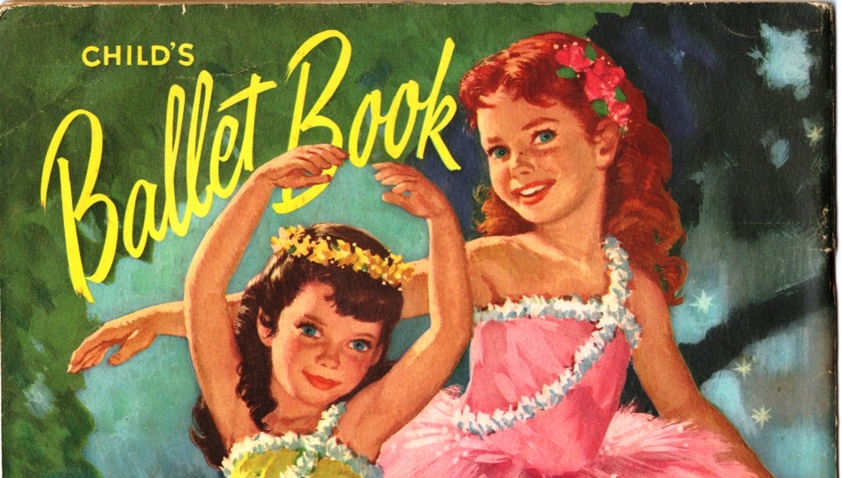 ☆Sharon's Sunlit Memories☆: Child's Ballet Book to Colour - Merrill (1955)