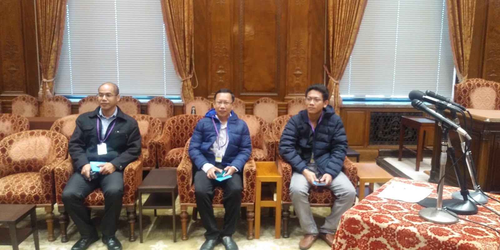 ミャンマーでの提携学校先であるSMVTIの先生たちが来日