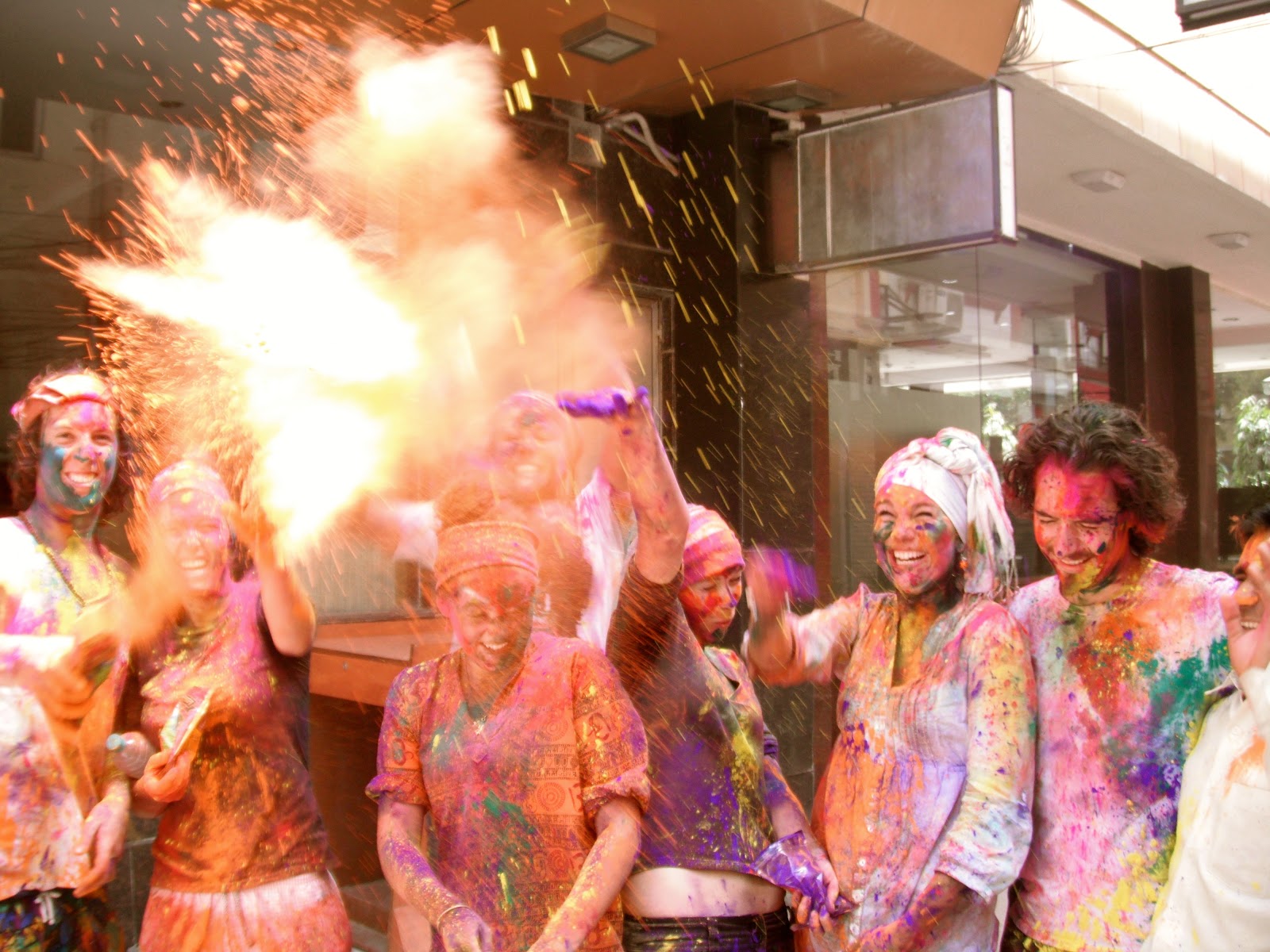 A Holi in Delhi - This Battered Suitcase