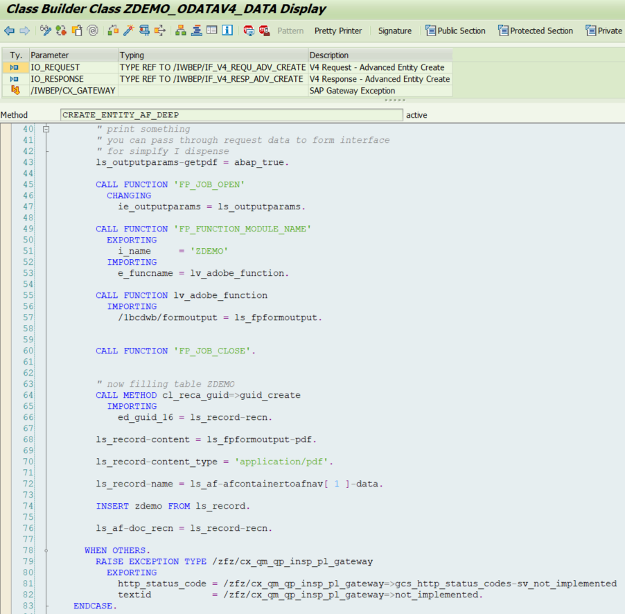 SAP ABAP Central: Post Request for Adobe Form Generation with OData ...