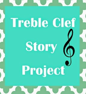 Music Room with a Mountain View: Treble Clef Story Project