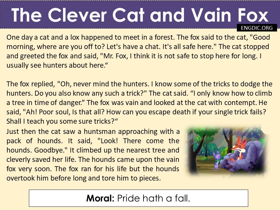 📚PERPUSTAKAAN SMK SEGAMBUT 📚: SHORT STORY 1: THE CLEVER CAT AND VAIN FOX