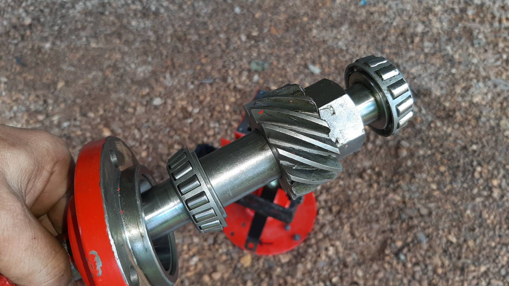 g e a r m c e r o b o: oblique gear lawnmower gear head