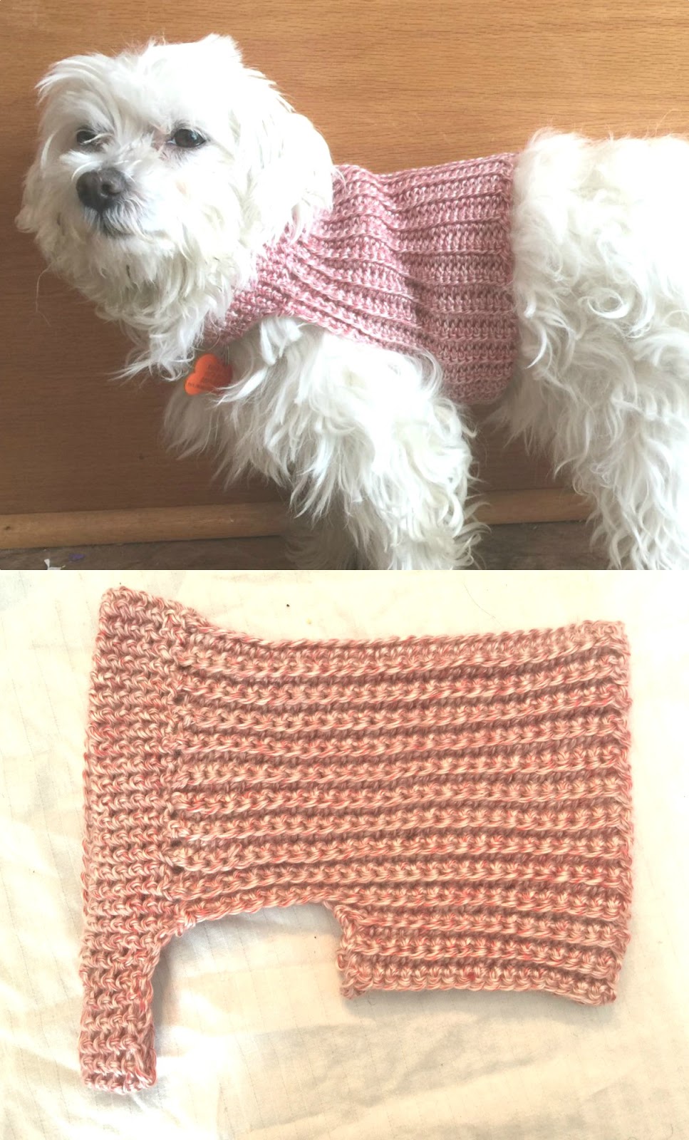 Messy Beautiful Fun DIY Crochet Dog Sweater messy-beautiful-fun-diy-crochet-dog-sweater