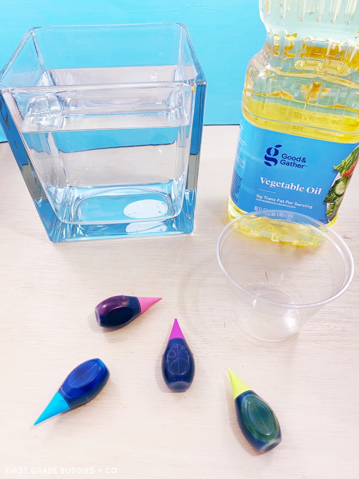 Simple Science: Fireworks in a Jar | First Grade Buddies