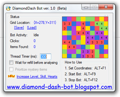 Free Download Diamond Dash Bot Facebook