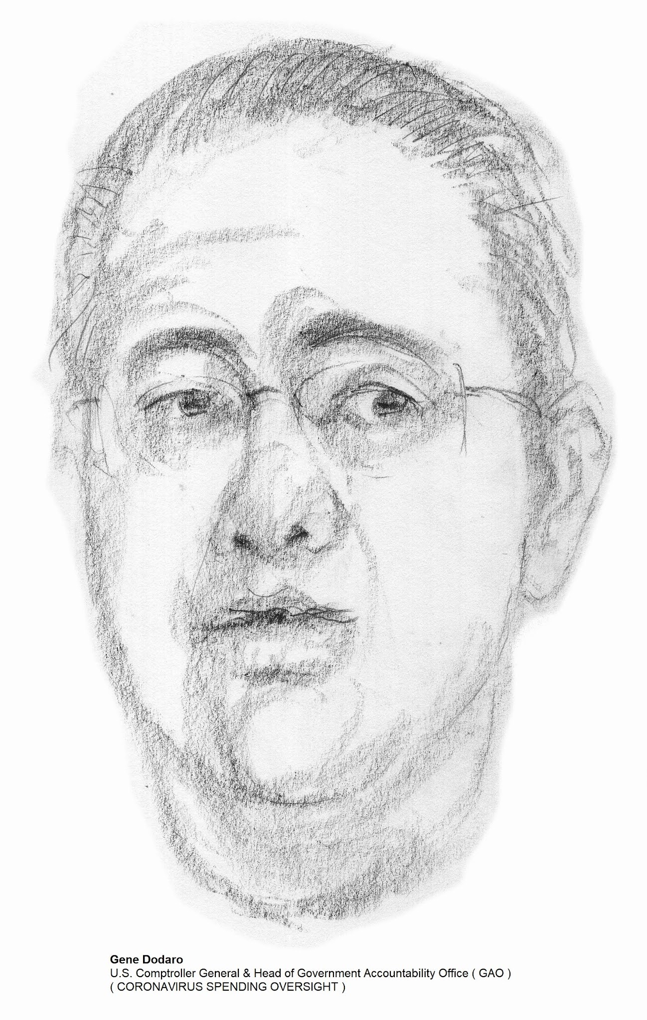 daily drawings: Gene Dodaro, U.S. Comptroller General & Head of ...