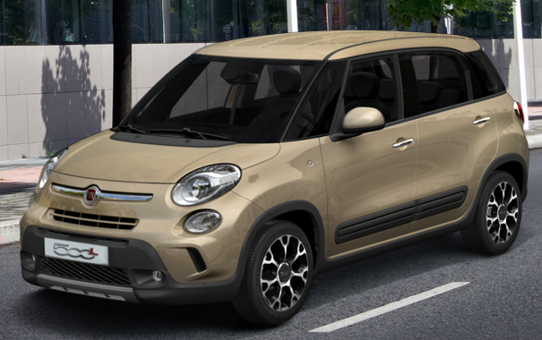 Fiat 500L Weekend / Trekking (2013 à 2017) - Couleurs