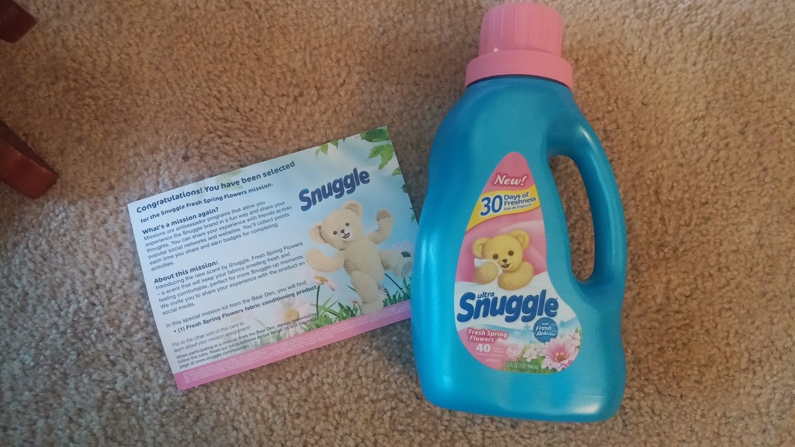 Steph's Unique Reviews and More: Ultra Snuggle Fresh Spring Flowers Review