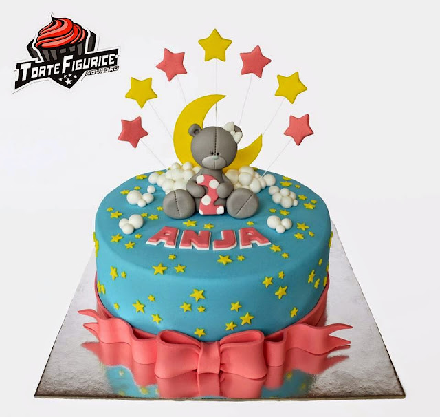 Torte i slatkiši : Torta sa figurom mede (Teddy Bear Cake)