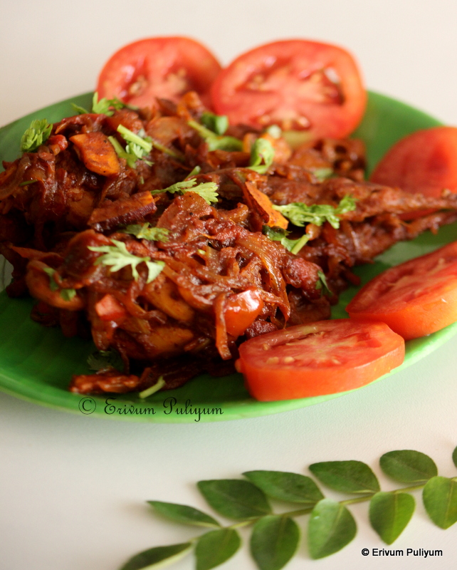 Erivum Puliyum: Kerala Style Kaada Roast | Quail Roast(Step by Step ...