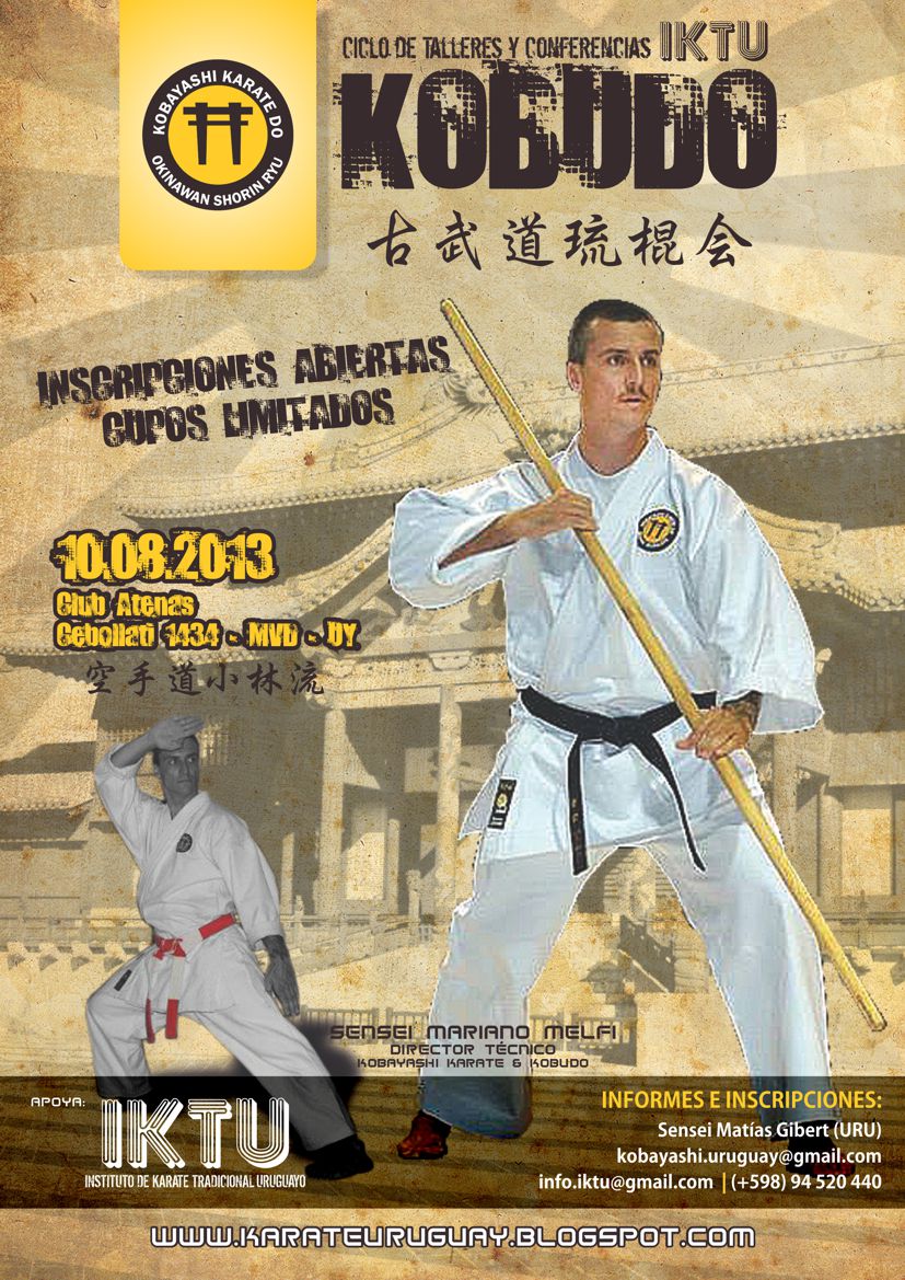 Lanzamiento del grupo de Kobudo Ryukonkai ~ IKTU - Instituto de Karate ...