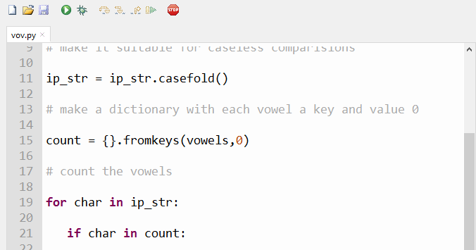 Python Program To Count The Number Of Each Vowel B2apython