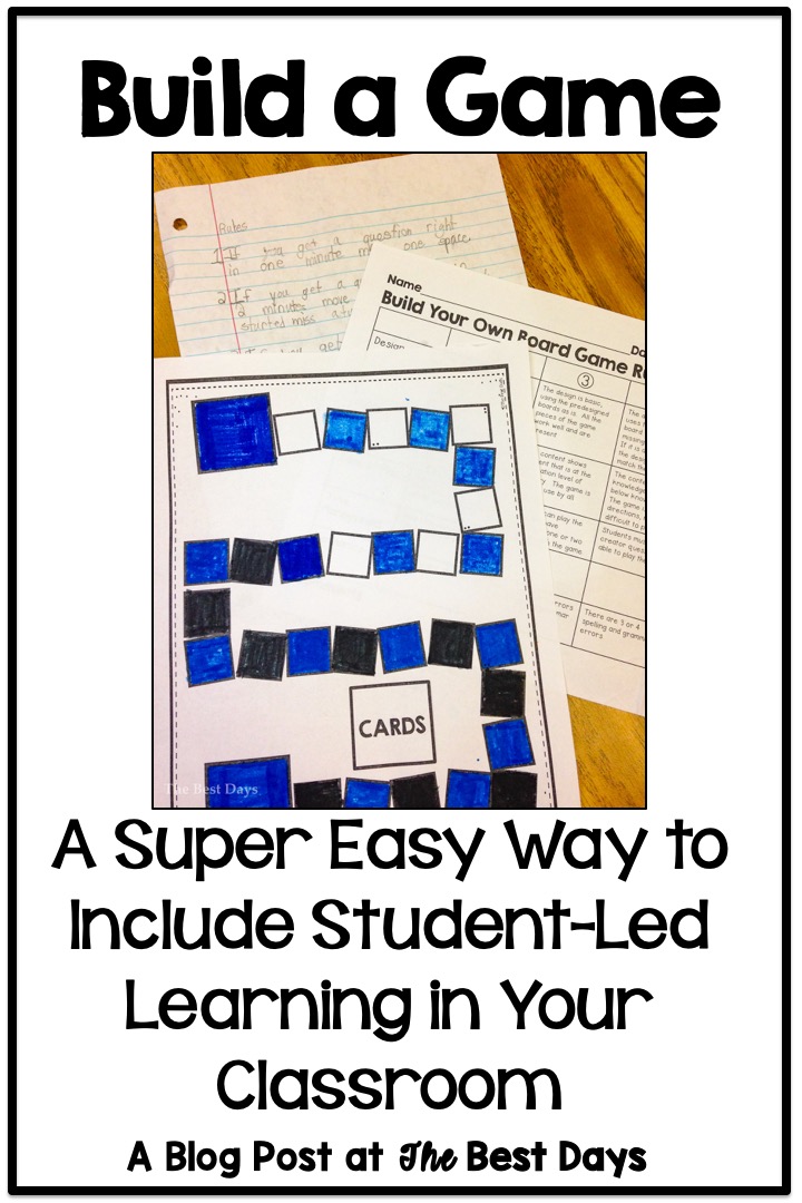 The BEST Days in our Classroom HAVEN'T Happened Yet!: Build a Game: A ...