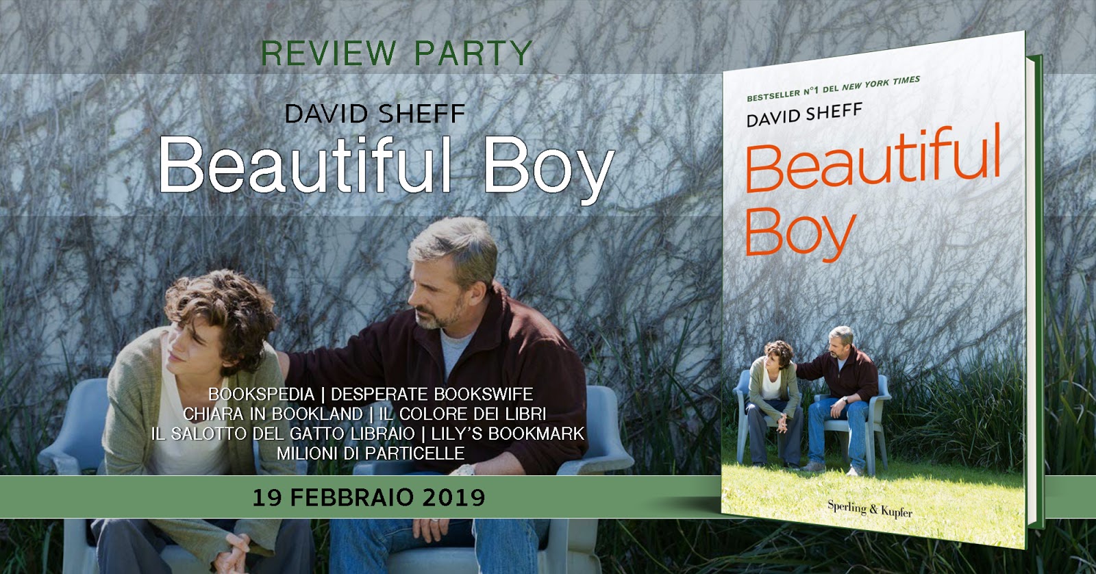 Lily's Bookmark: BEAUTIFUL BOY di David Sheff | Review Party