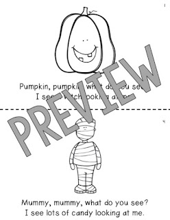 Emily Jane Creates: 4 PUMPKIN EMERGENT READERS