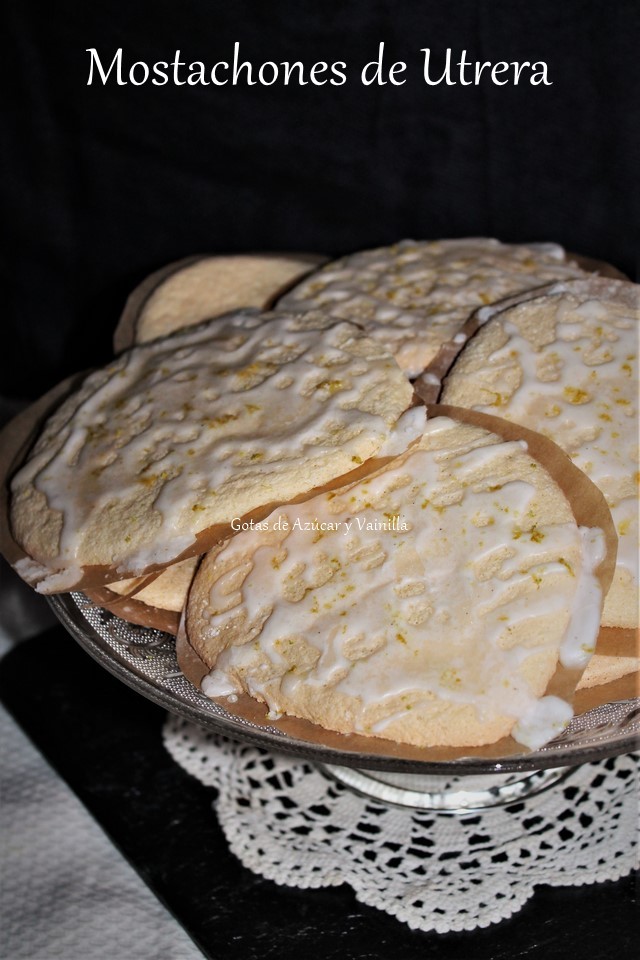 Gotas de Azúcar y Vainilla: Mostachones de Utrera a mi manera.