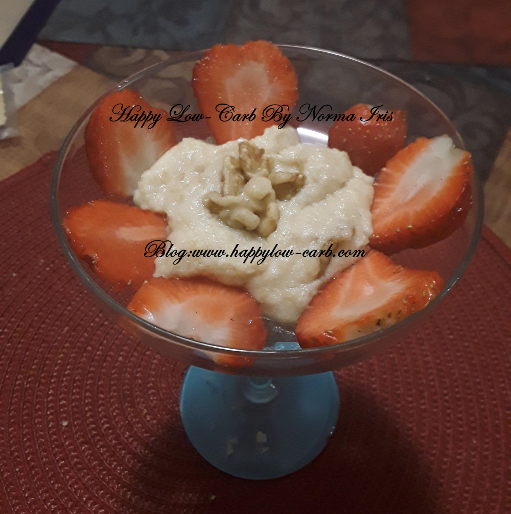 Receta Básica de Cremita Rápida al estilo COCINANDO LOW CARB con NORMA IRIS