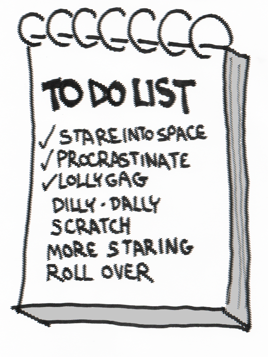 Man Overboard: Getting Nothing Done