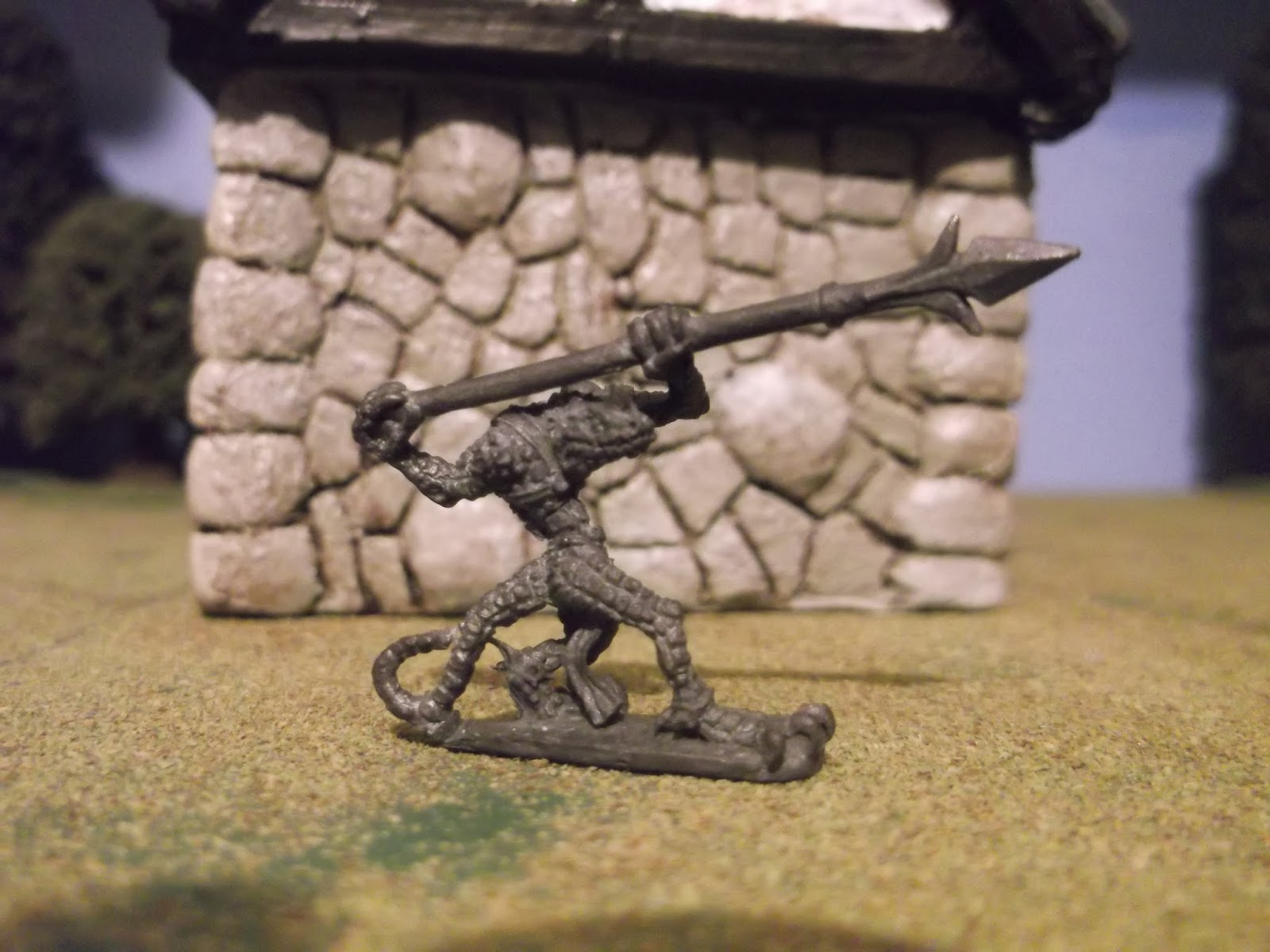 Goblin Lee's Miniatures Blog. : Tom Meier's Lizard Warriors box set.