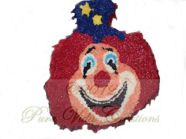 Como hacer una pinata con cara de payaso - Imagui