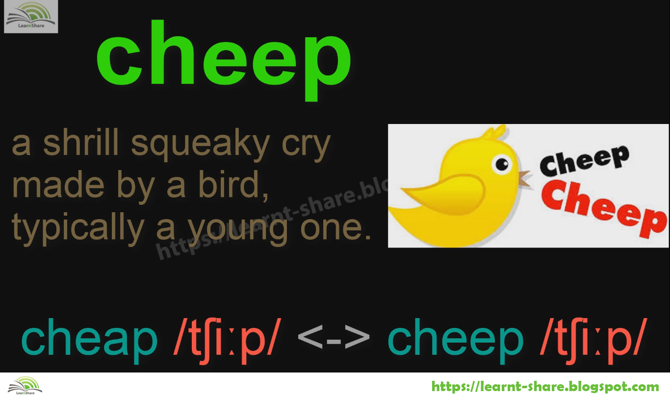 PICTURES: List of English Homophones that contain pronunciation of tʃ ...