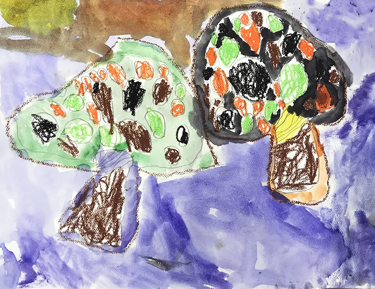 YAYOI KUSAMA MUSHROOMS