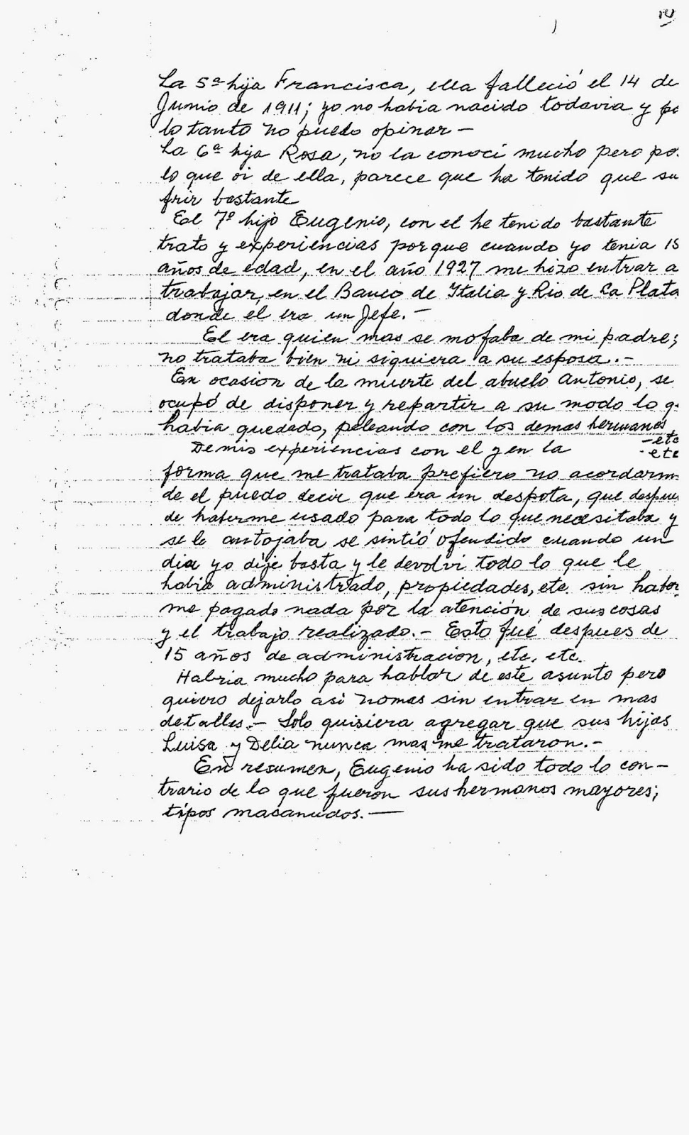 Boren family Memoires