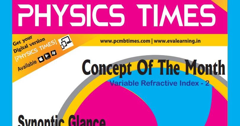 Physics Time || Magazine || September 2018