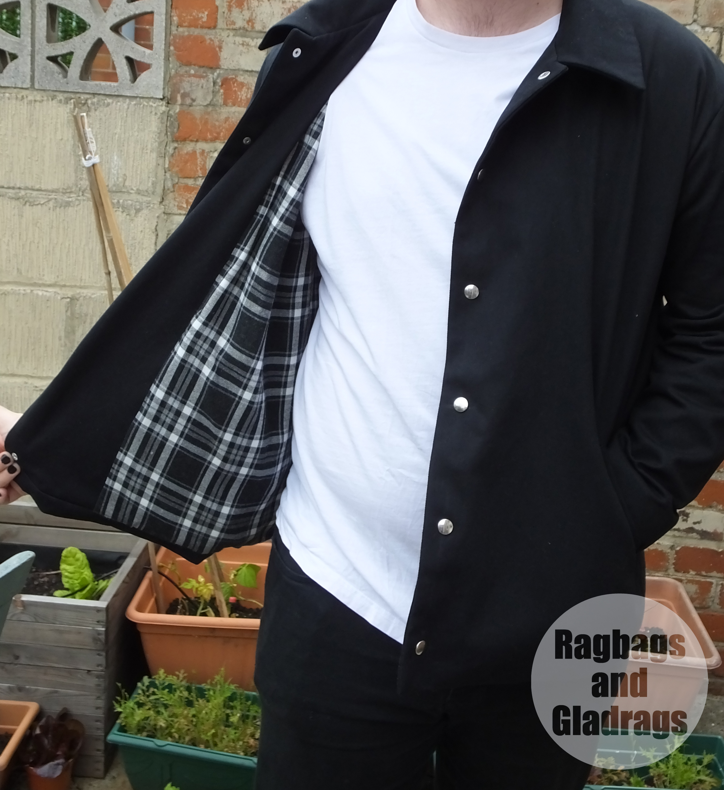 ragbags and gladrags - Made by the Sea: Coach Style Jacket - DIY (Free ...