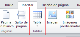 Byron V. Gómez Monzón: Insertar Tablas en Microsoft Word
