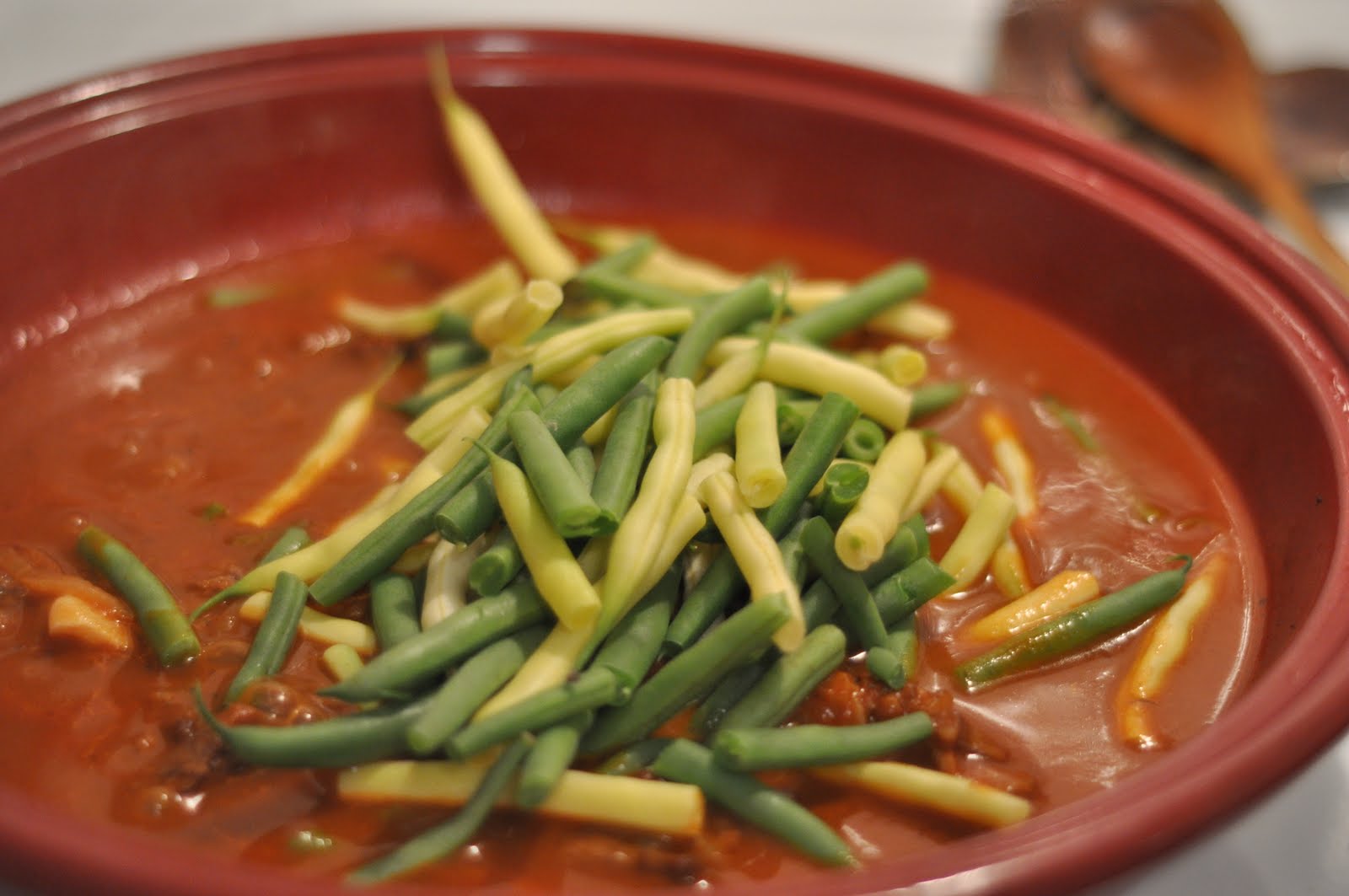 Egypt's version of: Fasolia wa roz bil shaareyyah (beans'n rice with ...