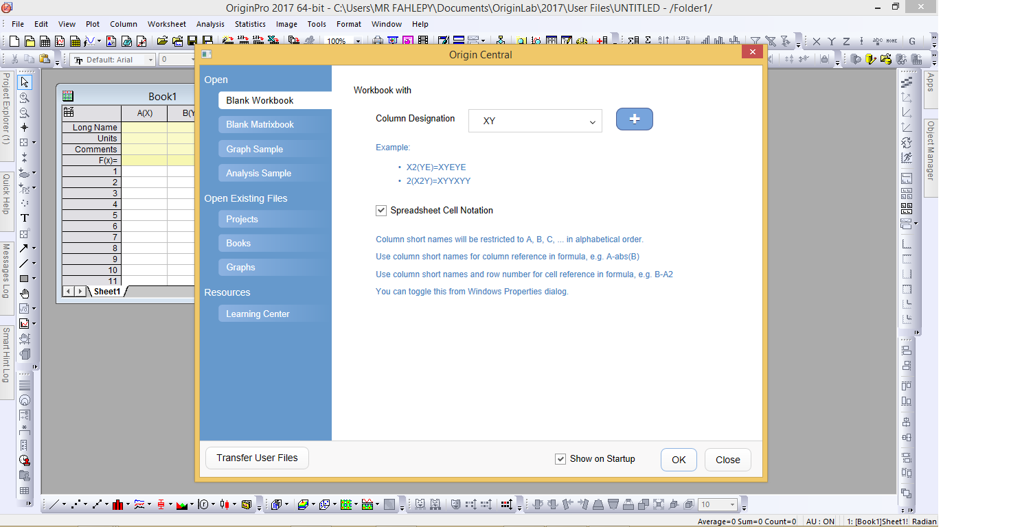 Origin: Aplikasi Analisis Data dan Plot Grafik