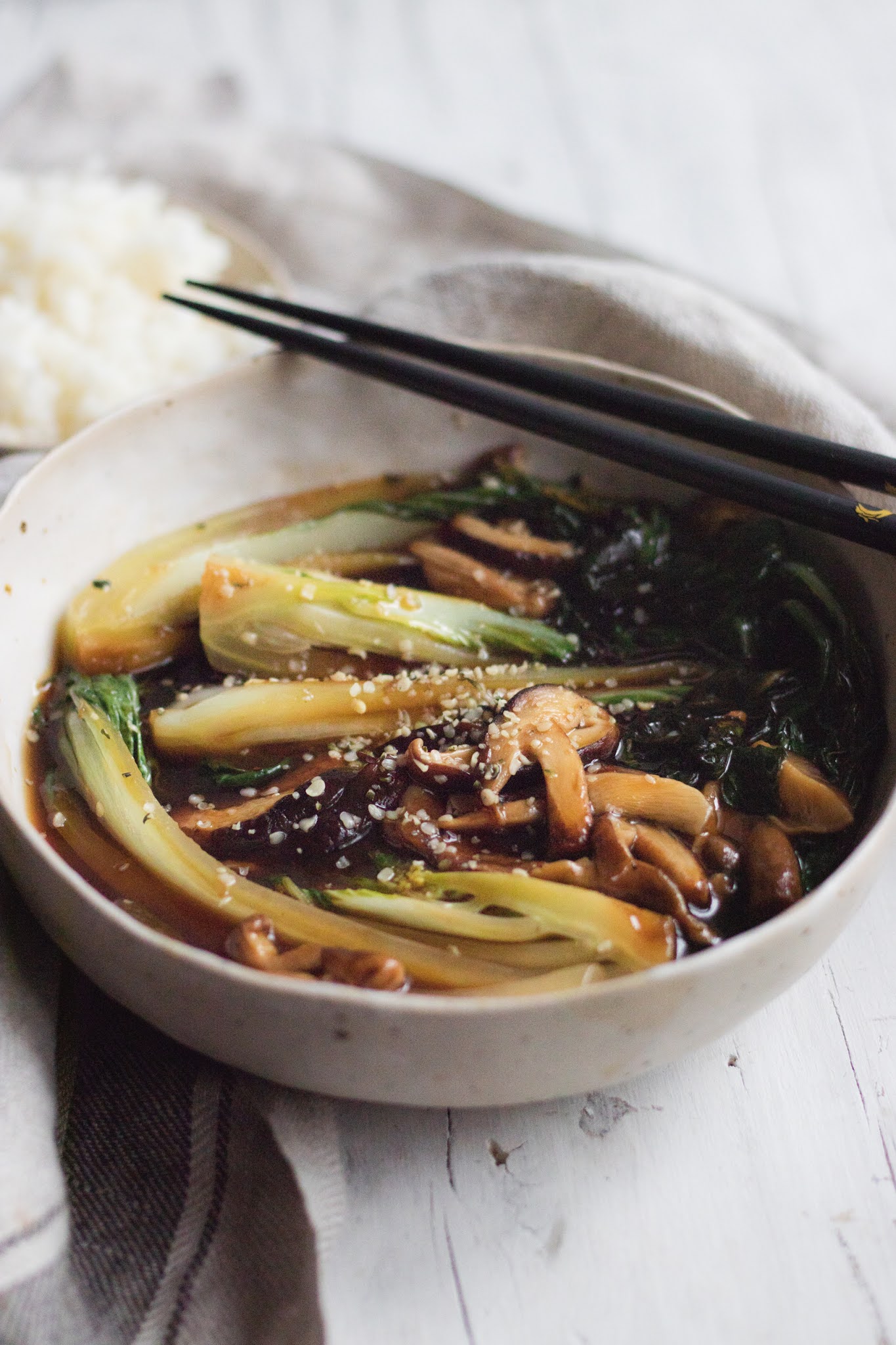 kriška i po: umak od pak choia i shiitaka