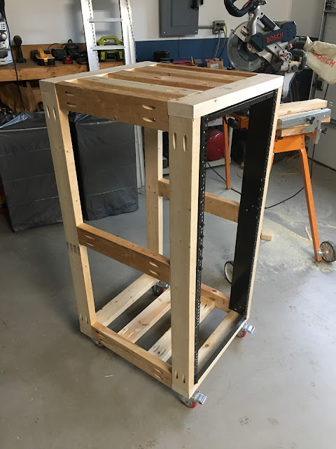Magnetic Madness Labs: DIY Network Rack