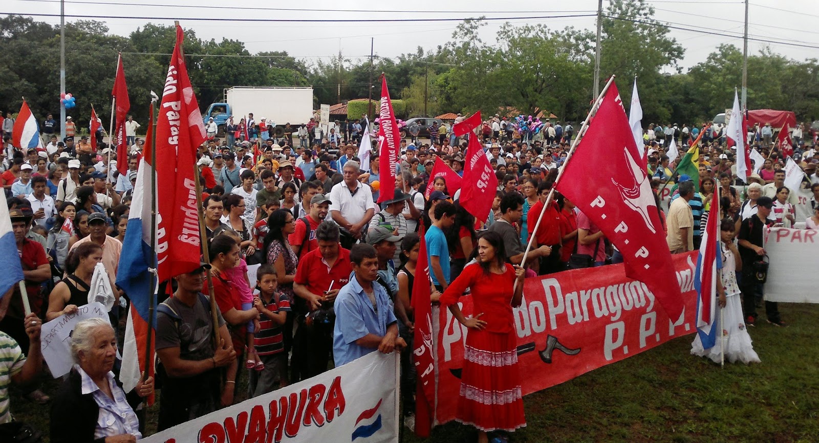 PARTIDO PARAGUAY PYAHURA: Gran acto Político del Partido Paraguay ...