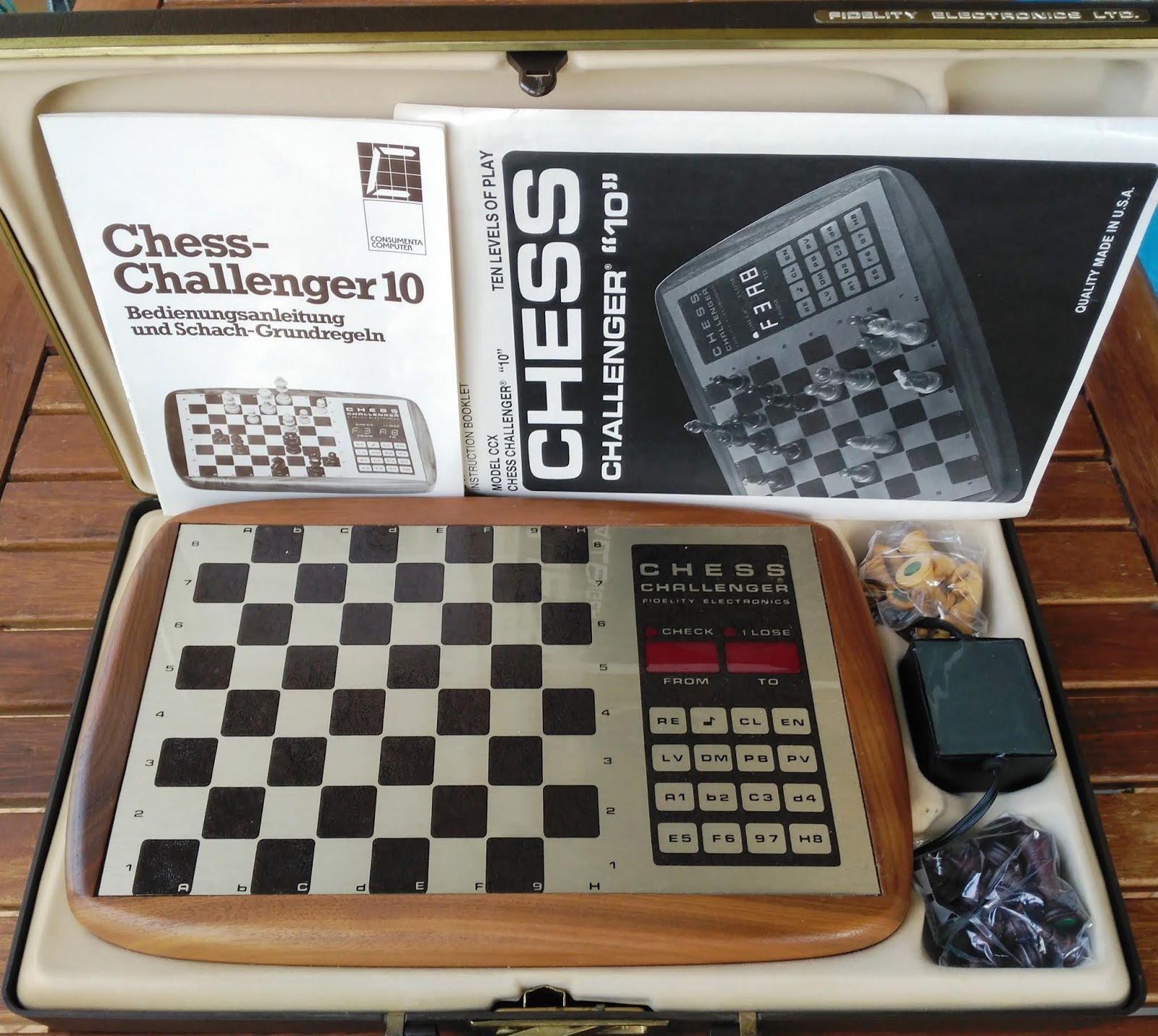 Retro Ordenadores Orty: Fidelity Chess Challenger 10 B (CCX-10B) (1979) (1)