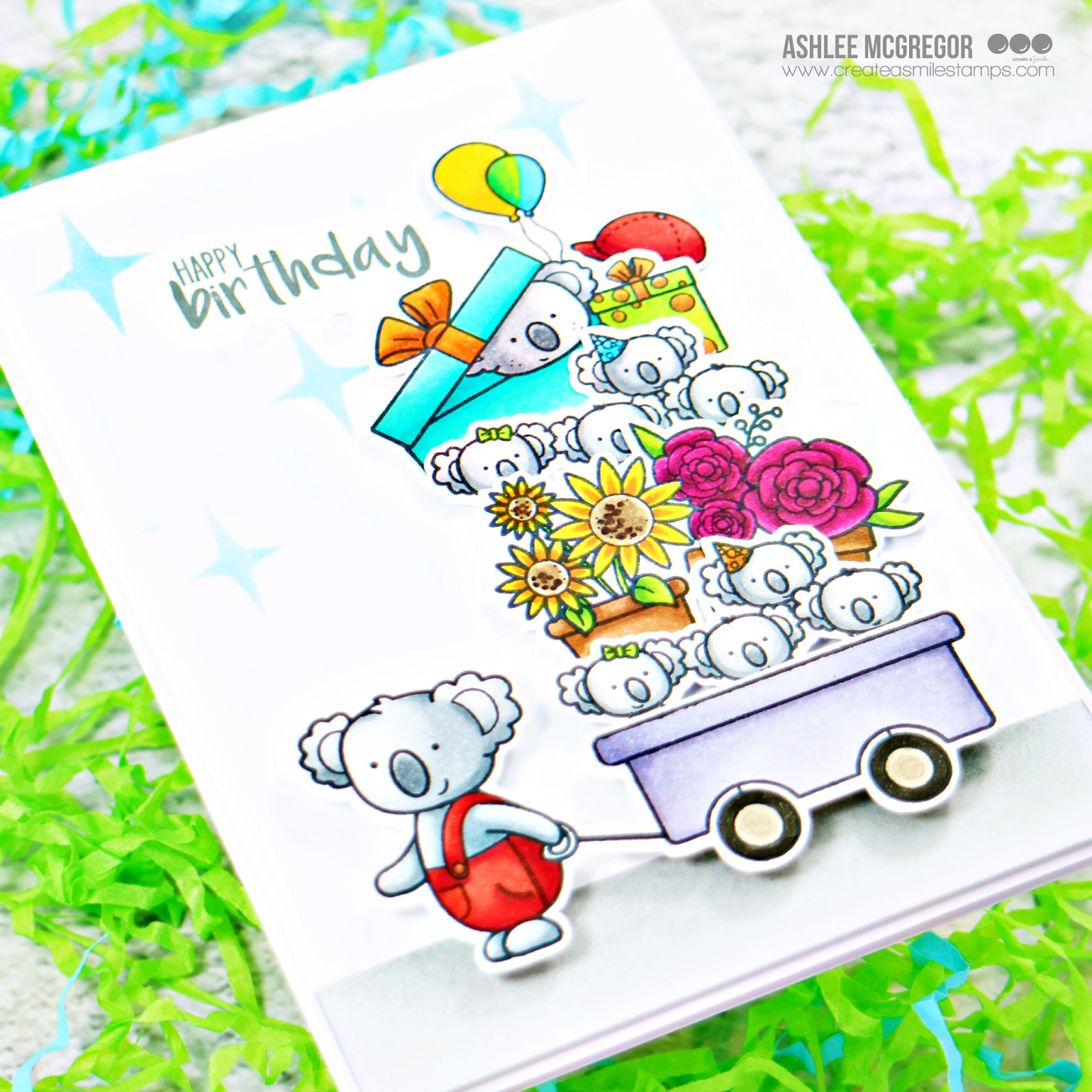 Create a smile: A birthday cart....!!