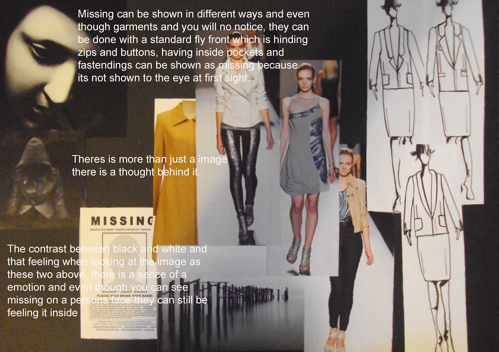 Fashion - Style: Mood boards showing my theme