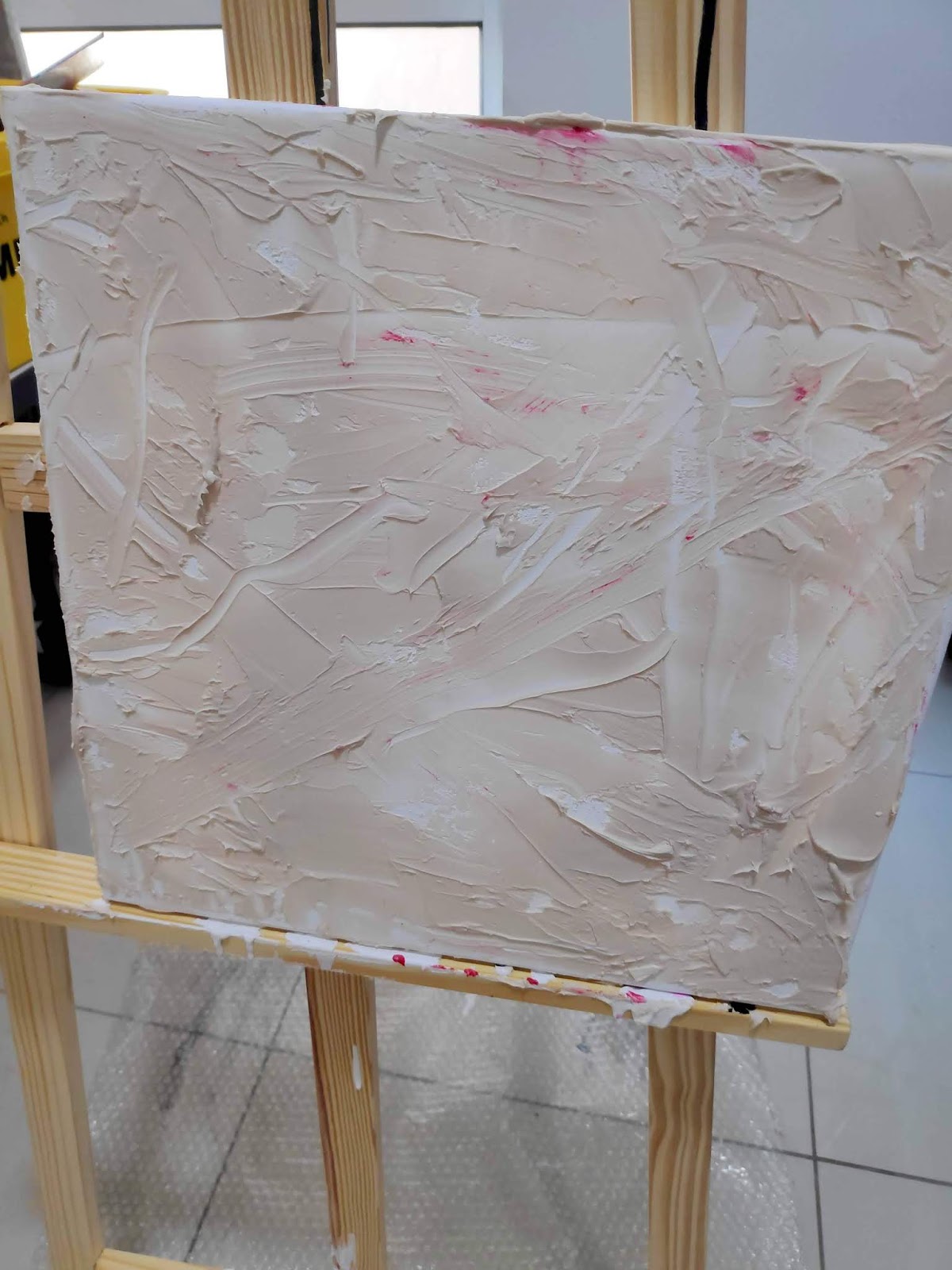 Texture is your friend in Abstract Art - My Art Exhibit #3 in the making