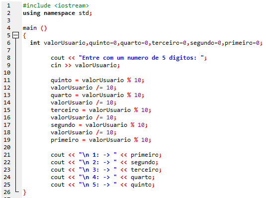 Aprender Programar em C++: Fevereiro 2015