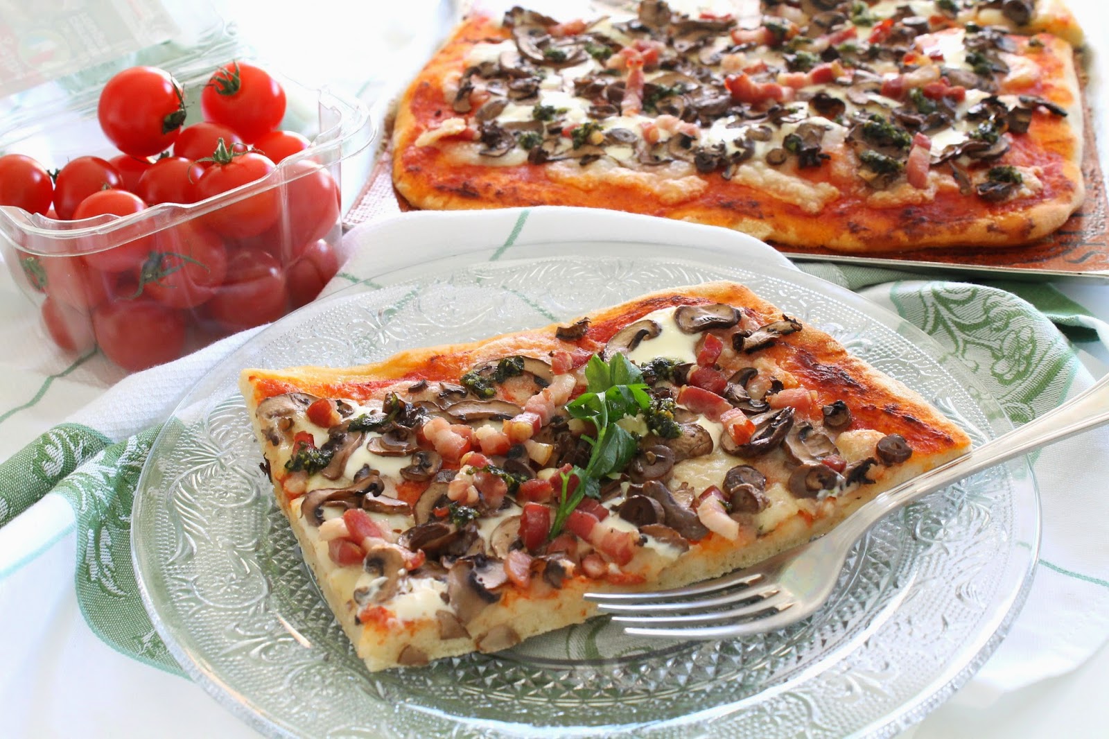 L'allée des desserts: Pizza Romana façon Giuseppe Mongelli