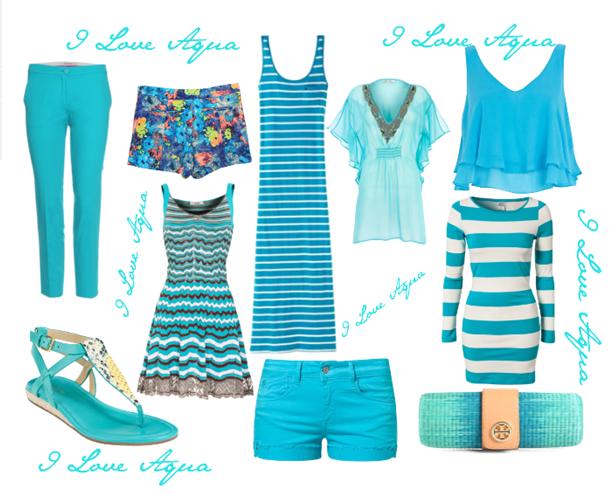 YouniqueU Fashion: Summer Oceans of Aqua Style Guide