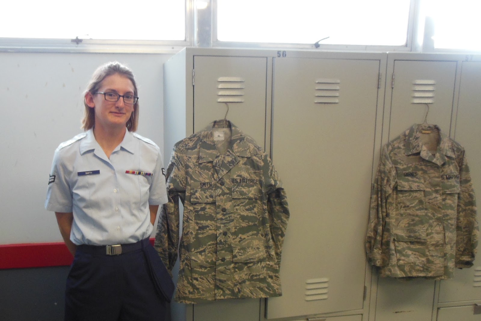 Caitlin's in the Air Force Now!