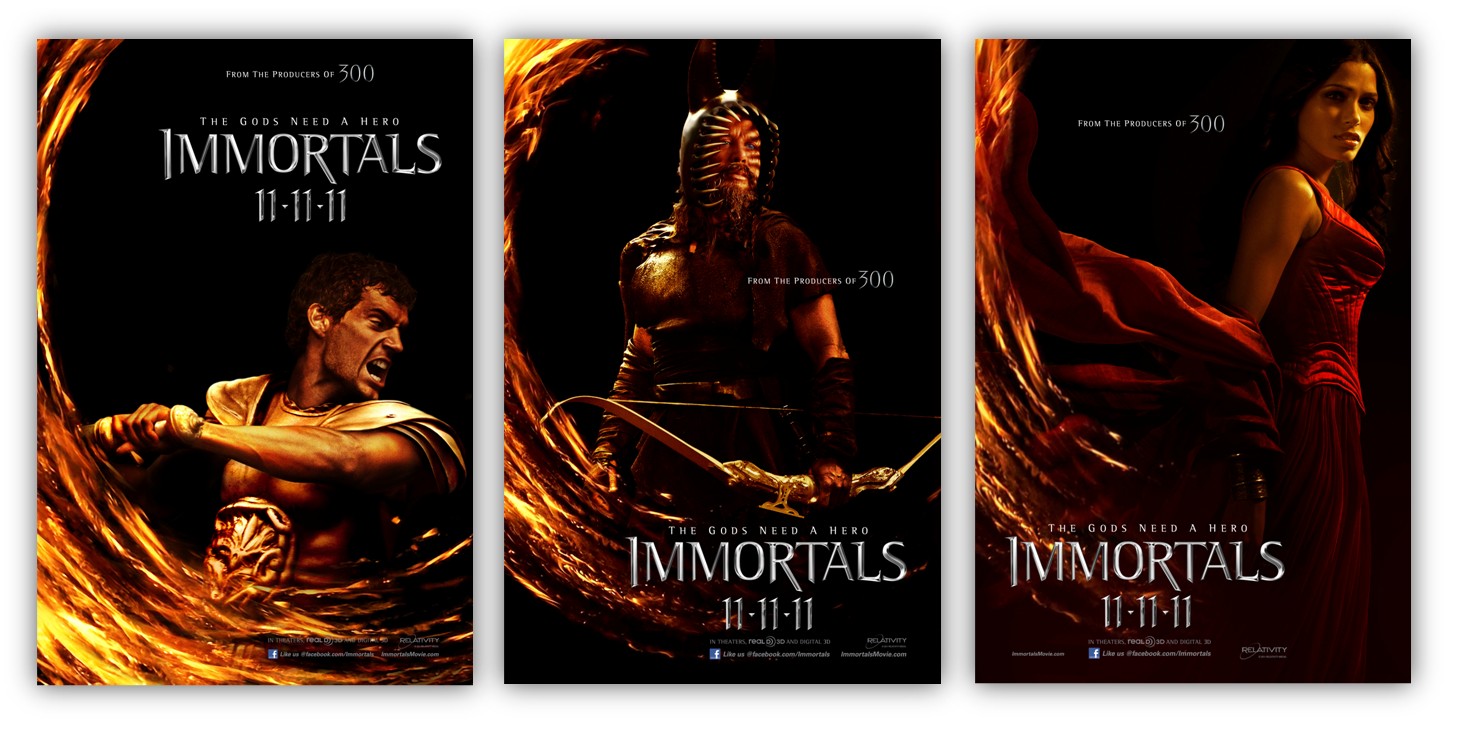 Immortals Movie Poster