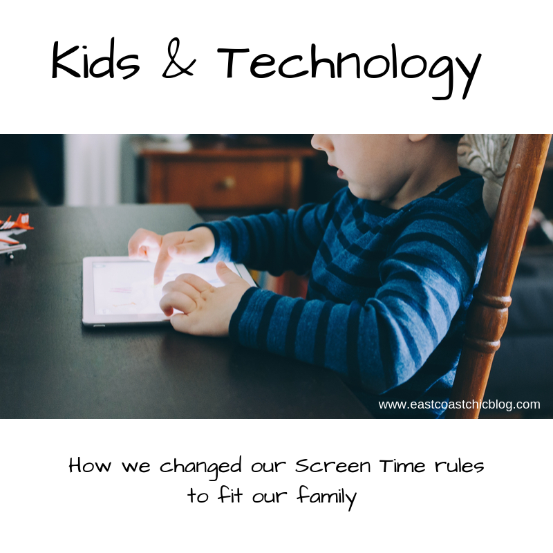 Kids & Technology: Changing Our Screen Time Rules | NKH STYLE