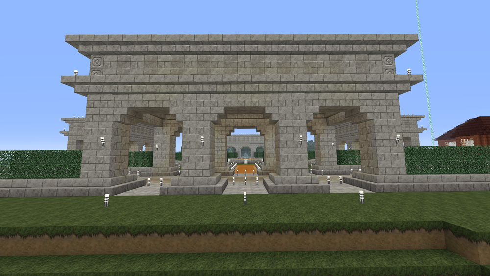 APixelJunkie: Minecraft - Bamaland - Rainbow Castle