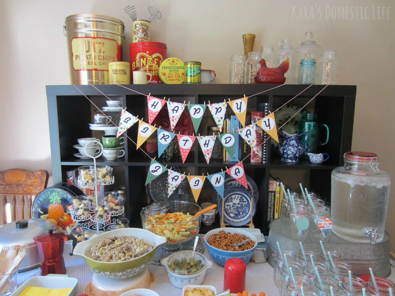 Kara's Domestic Life: jaina's cooking party!