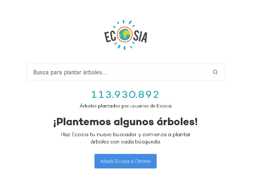 ¿CONOCES ECOSIA?